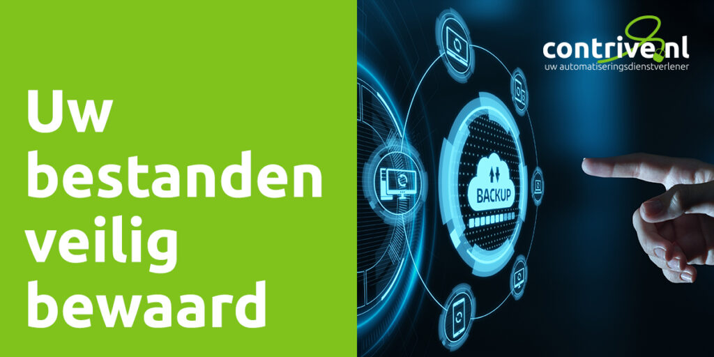 Back-ups & data storage - Contrive